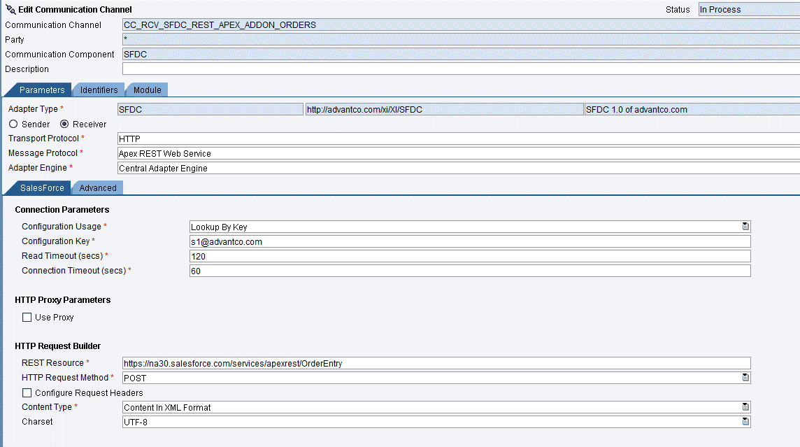Advantco Salesforce APEX AddOn –exposing APEX REST services in 3 steps